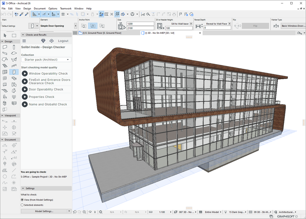Design Checker dans Archicad – Base documentaire